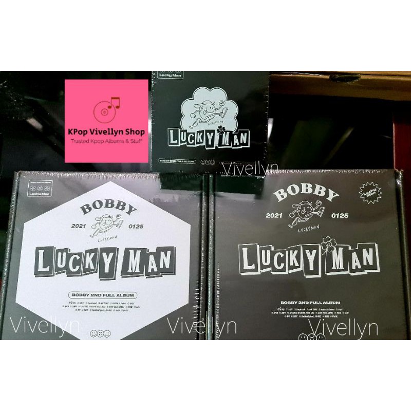 Jual BOBBY iKON - 2nd ALBUM Lucky Man, Sealed (MOHON BACA DESKRIPSI ...