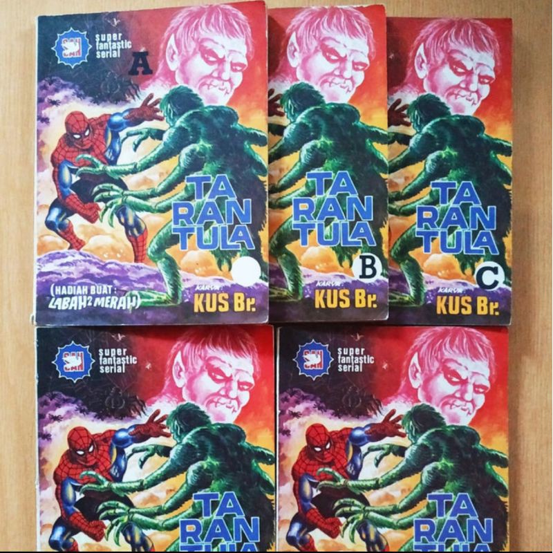 Jual Komik Superhero Serial Labah2 Merah "Tarantula" - Kus Bram ...