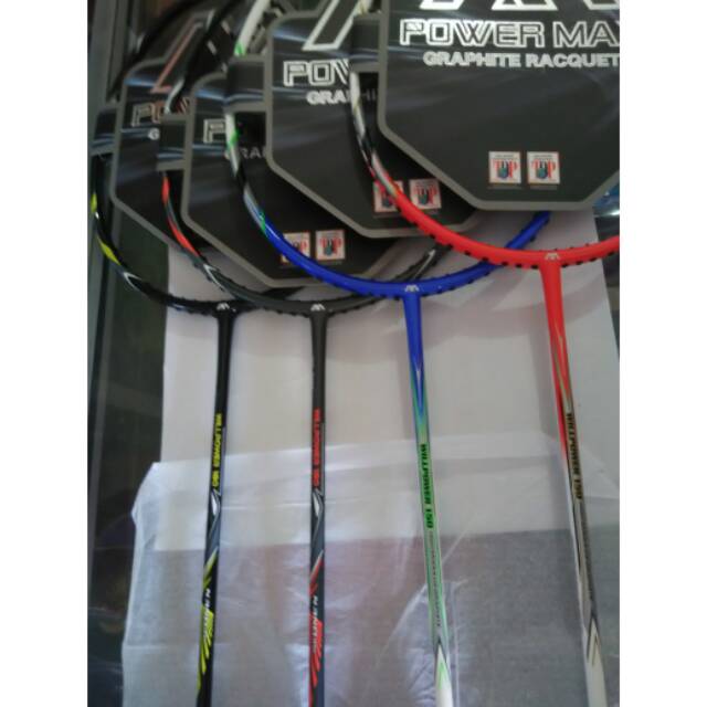 Jual Power Max Willpower 150/180 raket Badminton | Shopee Indonesia