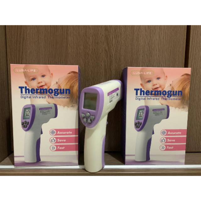 Jual Thermogun infrared thermometer / Termometer / Termogun | Shopee ...