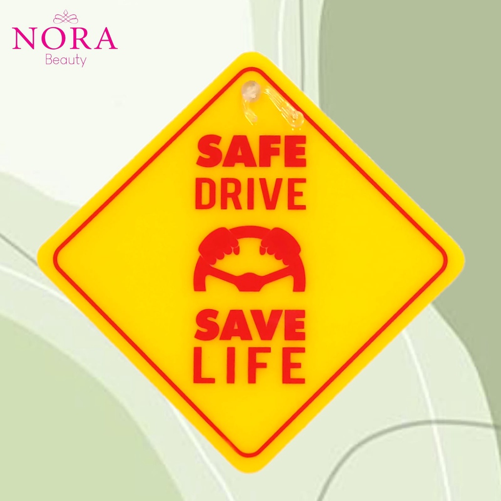 Jual Signage Akrilik SAVE DRIVE SAVE LIFE //murah | Shopee Indonesia