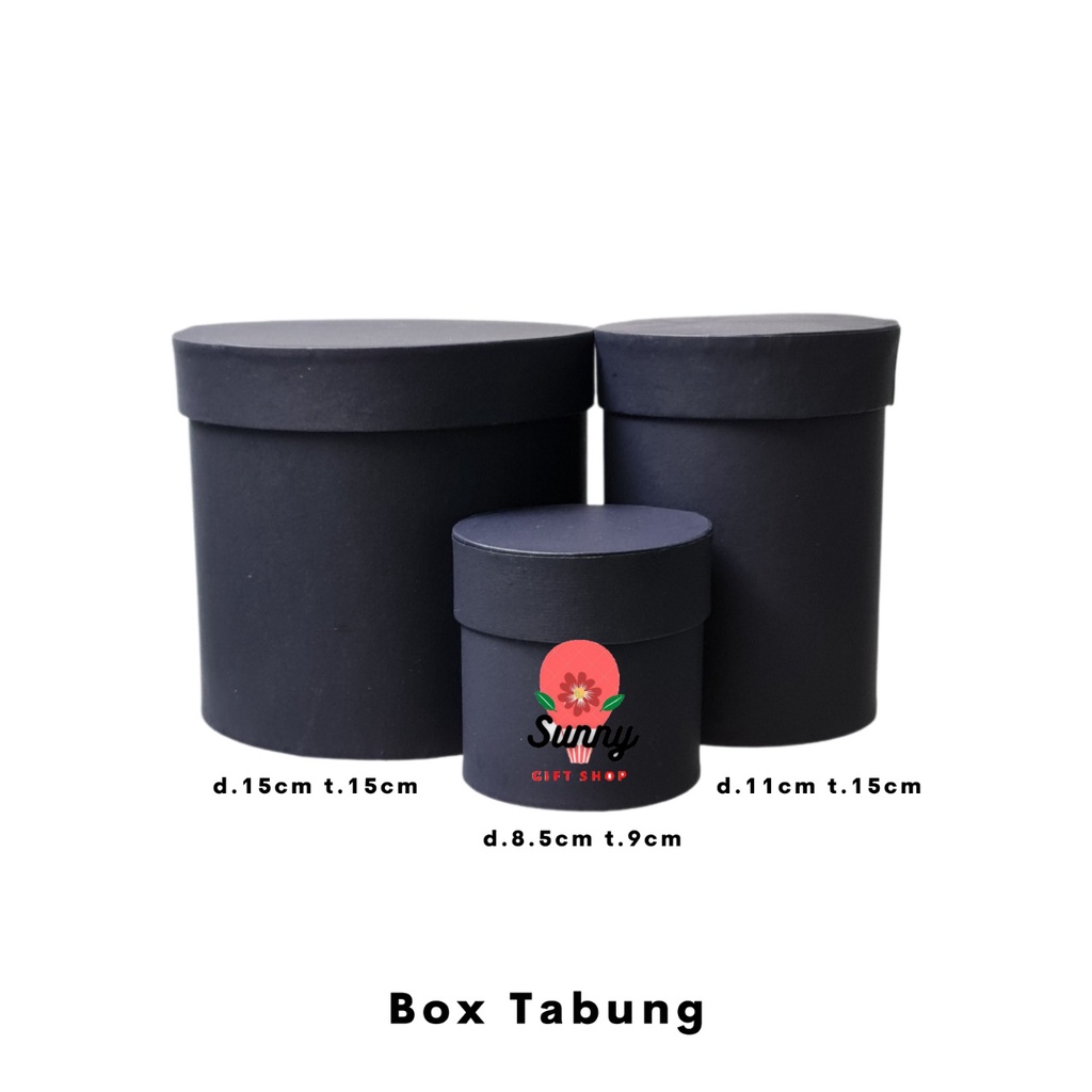 Jual Box Bulat diameter 15cm x 15cm /Box Florist / Box Bunga / Bloom ...