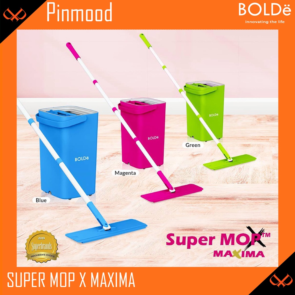 Jual BOLDE SUPER MOP X MAXIMA | ALAT PEL PEMBERSIH LANTAI DRAINASE PENARIK RODA ECO TYPE MURAH ...
