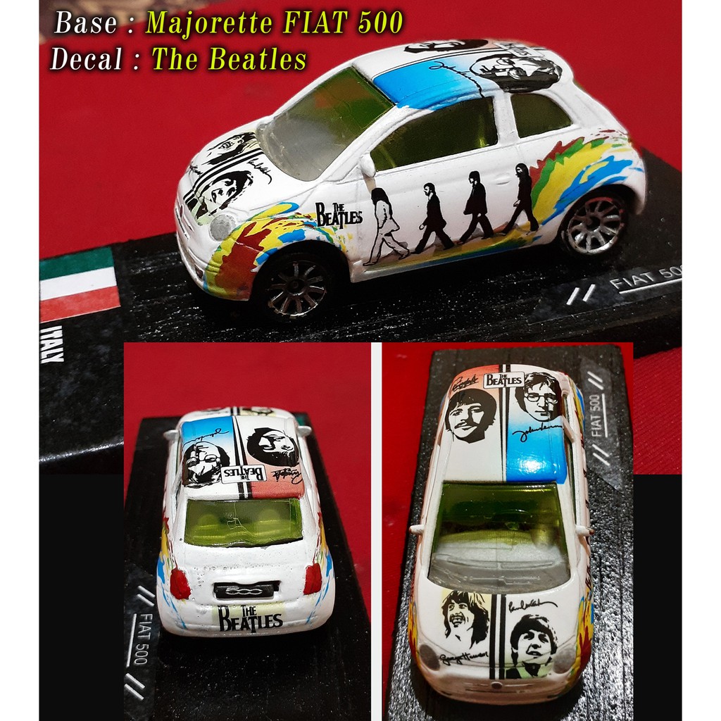 Jual Majorette Custom Beatles Decal Scale 1/64 | Shopee Indonesia