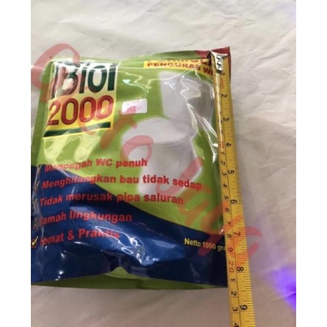 Jual ( 1 Kg ) Bio 2000 Anti Sumbat Penguras Kuras WC Toilet Septictank ...