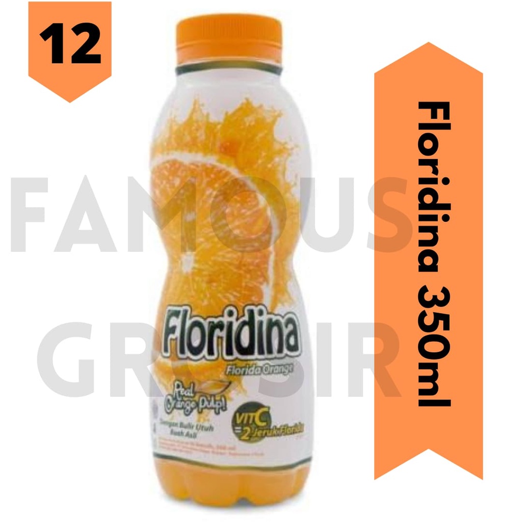 Jual Floridina 350ml 1 pack isi 12 botol | Shopee Indonesia
