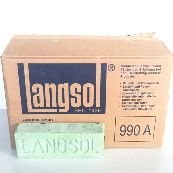 Jual Langsol Batu Hijau/Batu Poles Stainless Harga 1 karton isi 25 pcs ...