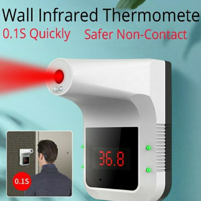 Jual Spesial - Thermometer Wall Infrared Non Contact Termometer Dinding ...