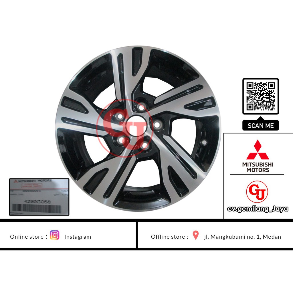 Jual Velg Mitsubishi Xpander Cross 4250G058 | Shopee Indonesia
