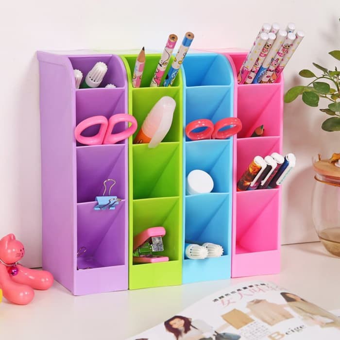 Jual TEMPAT RAK PENSIL MINI PRAKTIS SERBAGUNA | Shopee Indonesia