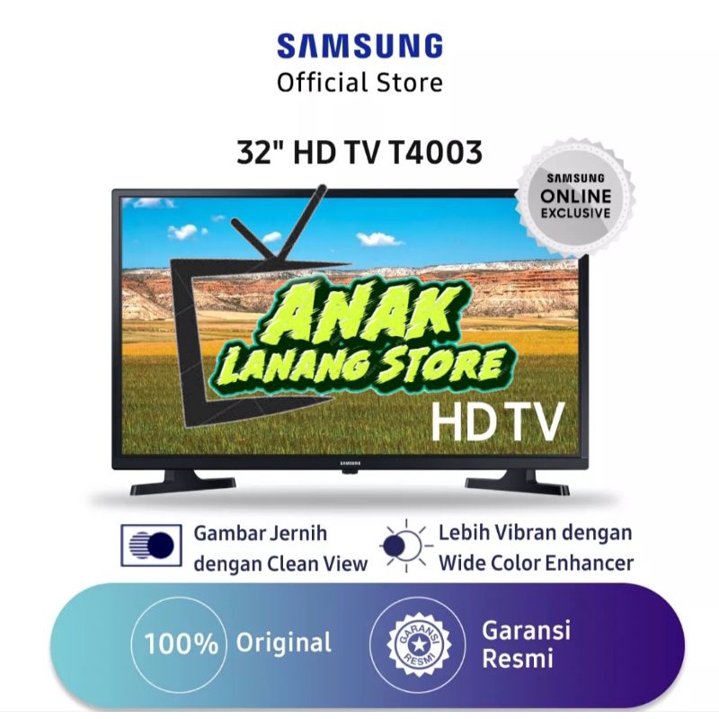 Jual SAMSUNG LED TV 32 Inch HD UA32T4003 - UA32T4003AKXXD DIGITAL LED ...