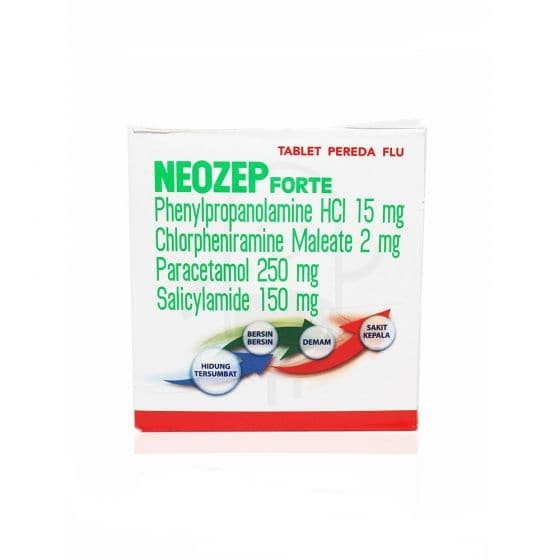Jual NEOZEP FORTE TABLET 4'S ORIGINAL | Shopee Indonesia