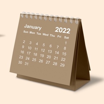 Jual Tiny Calendar / Kalender Mini / Desk Calendar / Kalender Meja ...