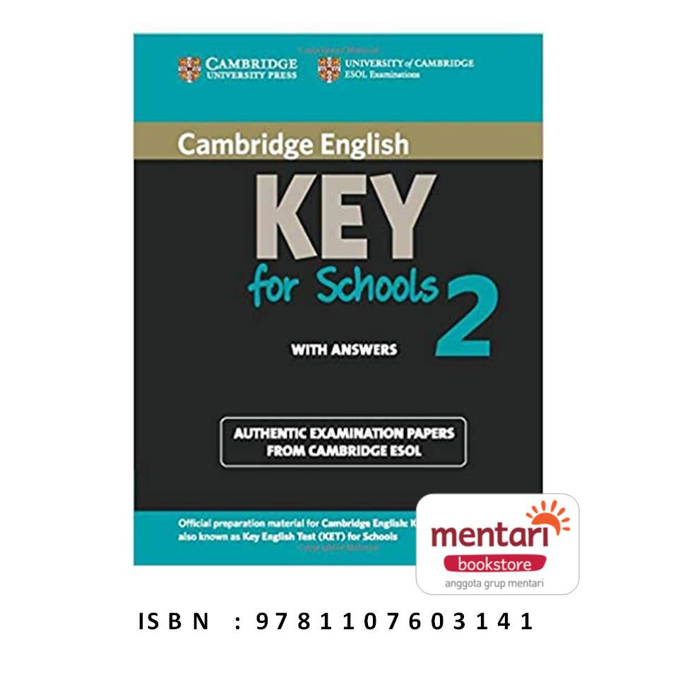 Jual Cambridge English Key for School 2 -Student Book with Answer ...