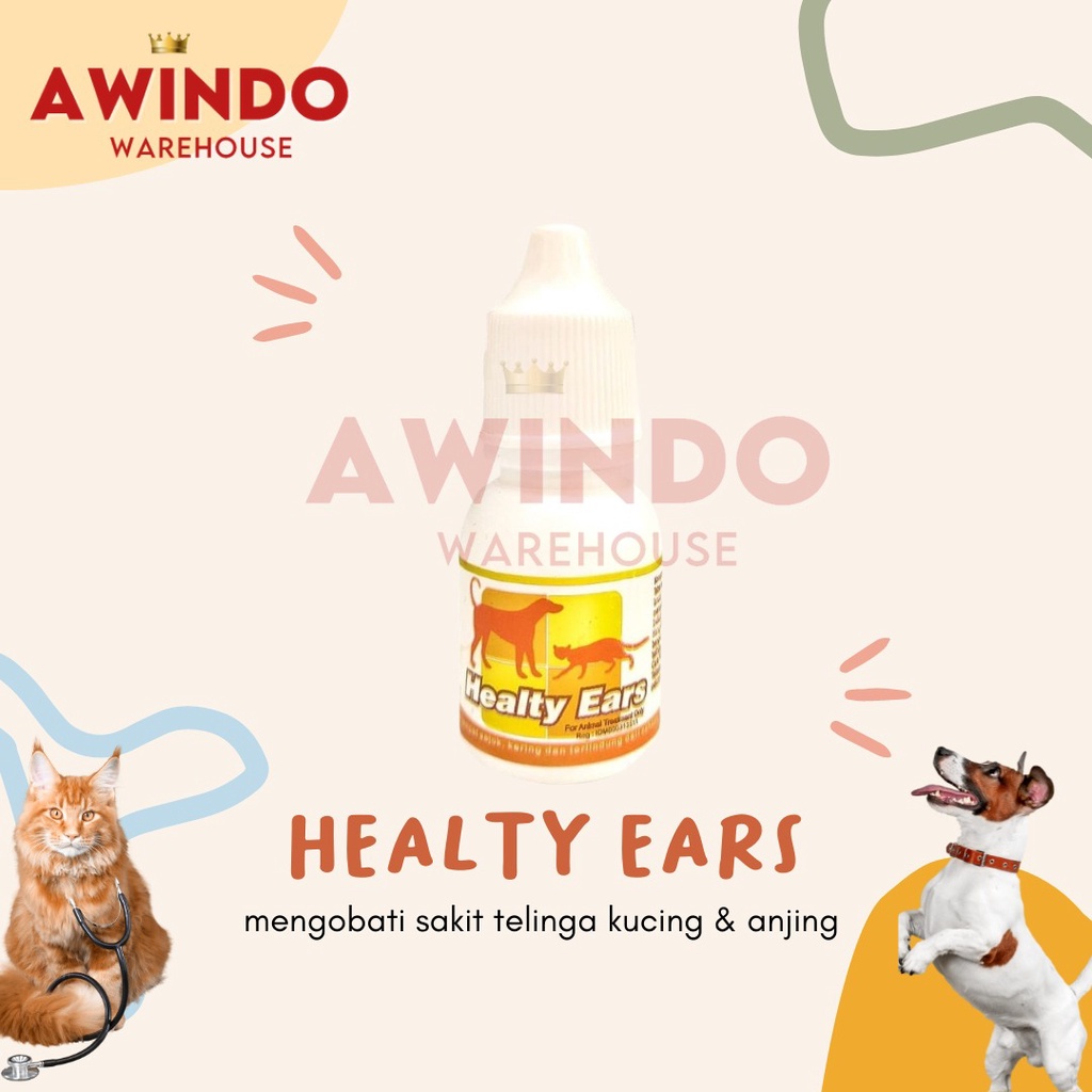 Jual HEALTY EARS - Obat Tetes Kuping Telinga Kucing Anjing Cat Puppy ...
