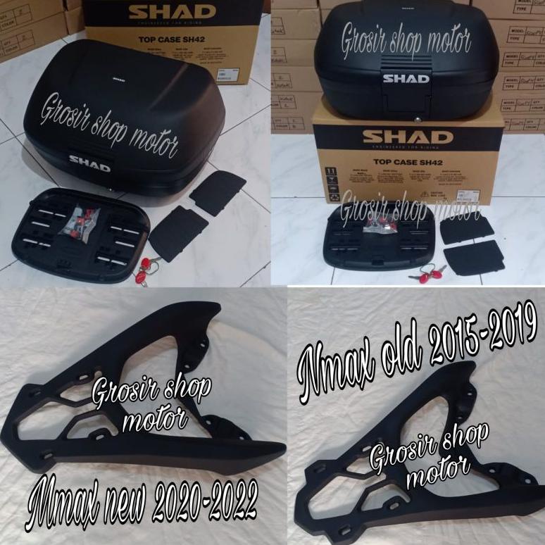 Jual PAKETAN BOX SHAD SH42 + BRACKET BREKET BOX NMAX NEW 2020 - NMAX ...