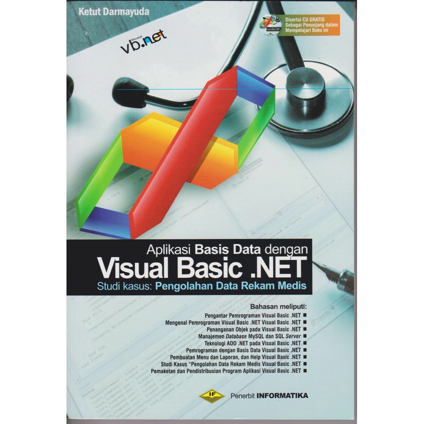 Jual BUKU APLIKASI BASIS DATA DENGAN VISUAL BASIC.NET | Shopee Indonesia