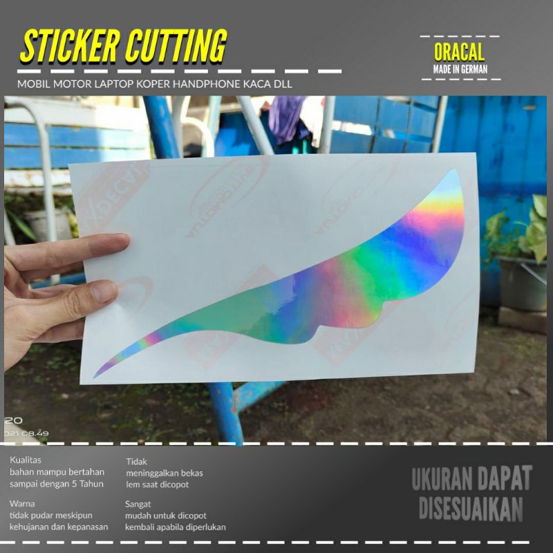 Jual STIKER NOAH STICKER CUTTING TRANSPARAN BAHAN ORACAL | Shopee Indonesia