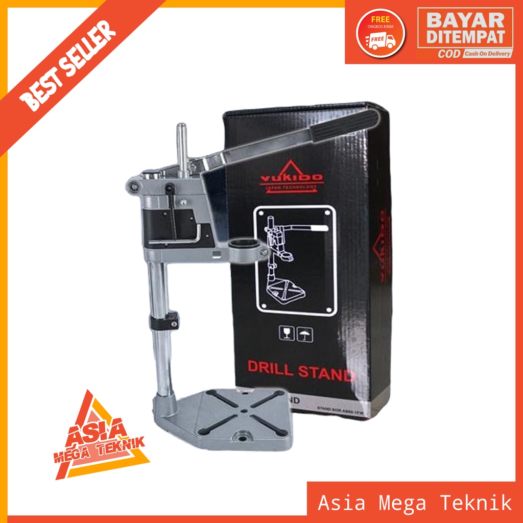 Jual YUKIDO STANG DRILL STAND DRILL DUDUKAN BOR DRILL STAND BOR ...