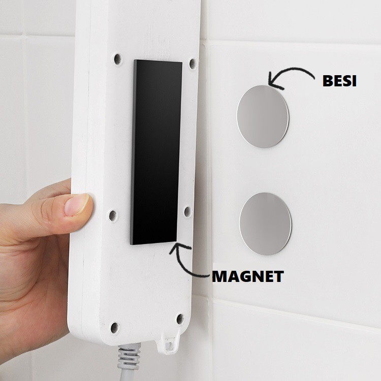 Jual Magnet & Besi Tempel 6 pcs Magnetic Sticker | Shopee Indonesia