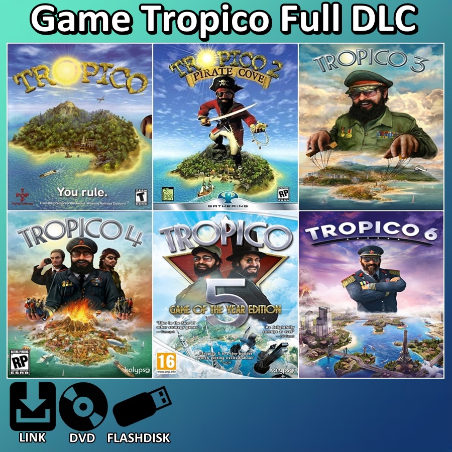 Jual Tropico Full DLC Full DLC Game untuk PC Laptop | Shopee Indonesia