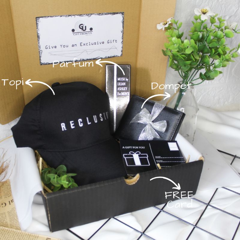 Jual GIFTBOX COWOK SUPER EXCLUSIVE/MAN GIFT BOX AESTHETIC/KADO ULTAH ...