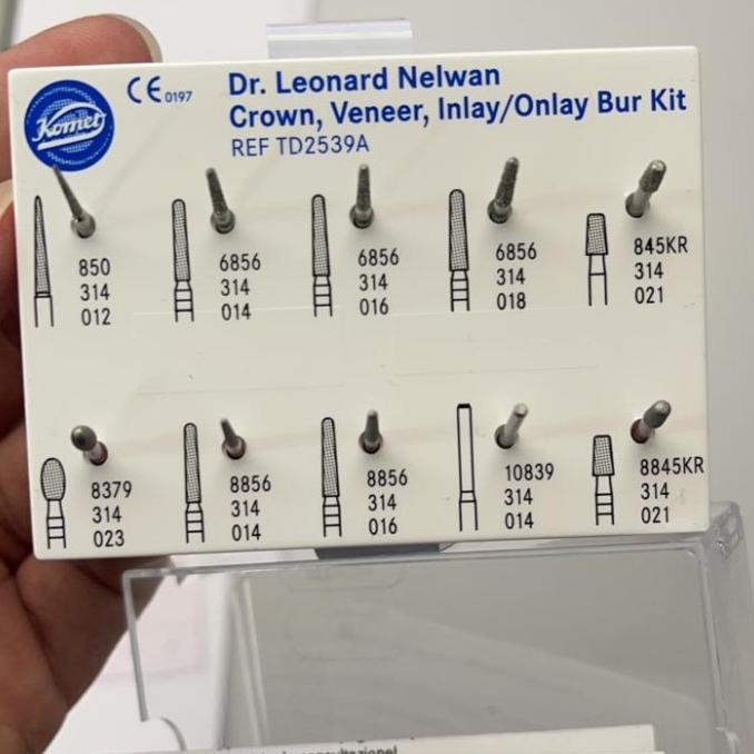 Jual bur all porcelain kit anterior and posterior drg leonard nelwan ...