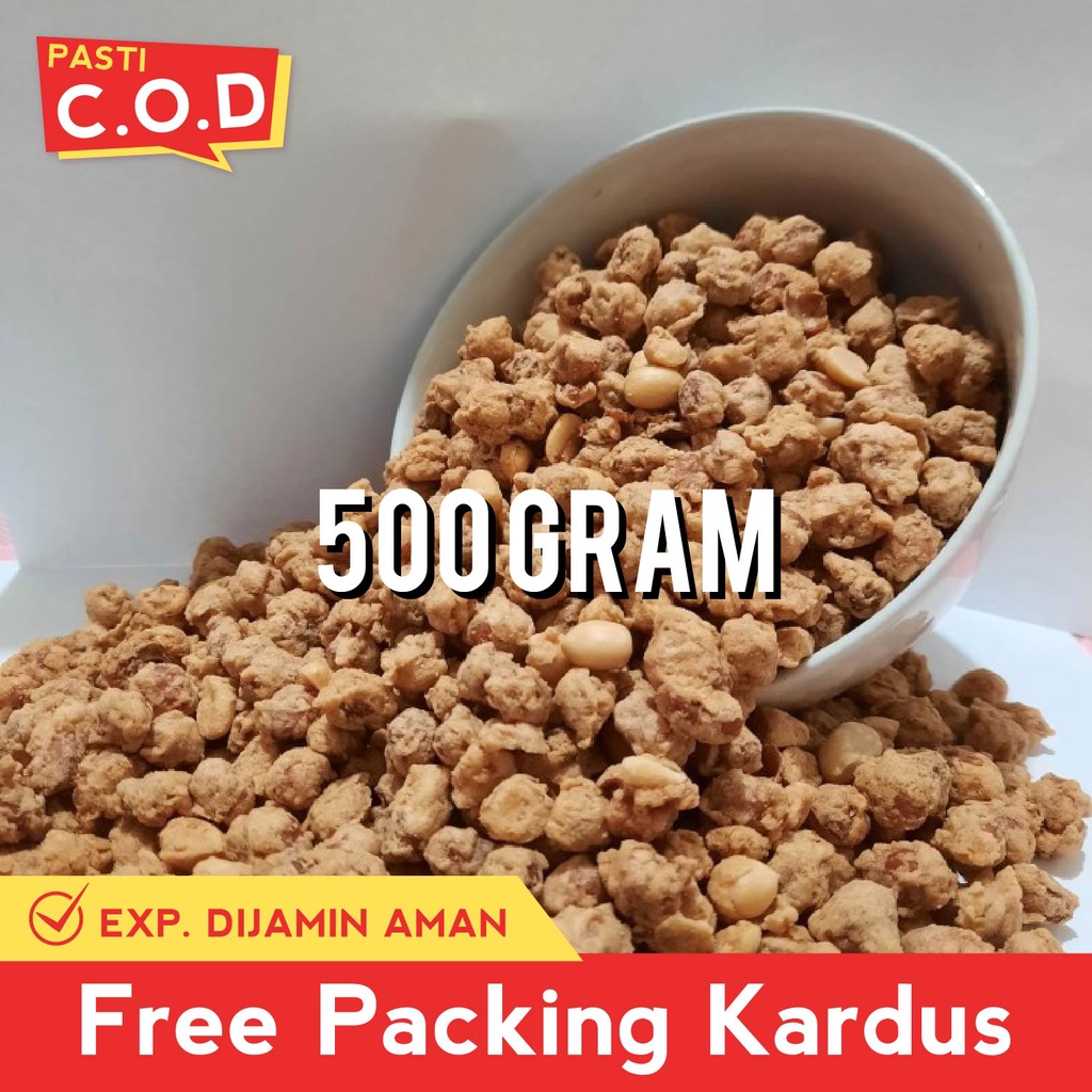 Jual Makanan Ringan Kacang Medan 500 Gram Snack Kiloan Jajanan Cemilan