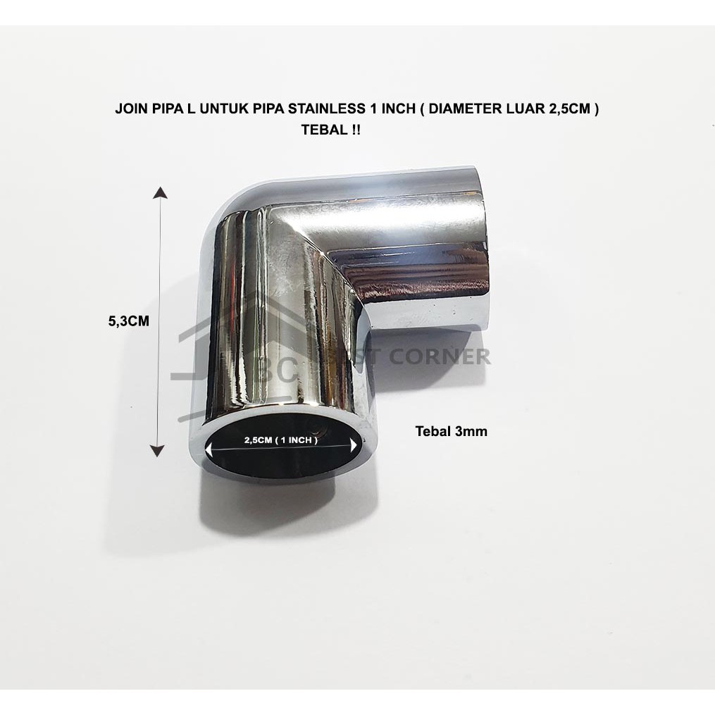 Jual Join Pipa / Sambungan Pipa L 1 Inch | Shopee Indonesia