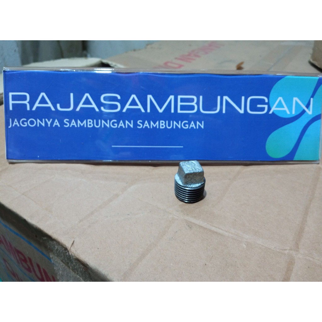 Jual Dop Drat Luar Besi 1/4 inch Penutup Ujung Sambungan Air Fitting ...