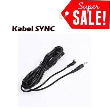 Jual Kabel Sync Kabel Syncro Untuk Trigger Flash Dan Lampu Studio ...