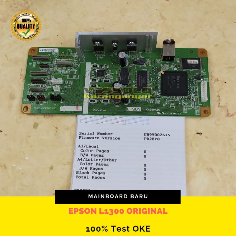 Jual Board Mainboard Epson L1300 Original | Shopee Indonesia