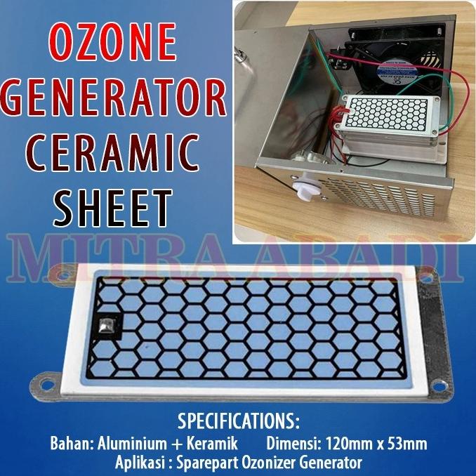 Jual Mesin Ozonizer Generator / Air Purifier Sterilizer CERAMIC SHEET DIY promo | Shopee Indonesia