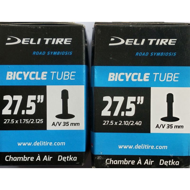 Jual Ban Dalam Sepeda Ukuran 27.5 x 1.75 / 2.125 inch Deli Tire | Shopee Indonesia