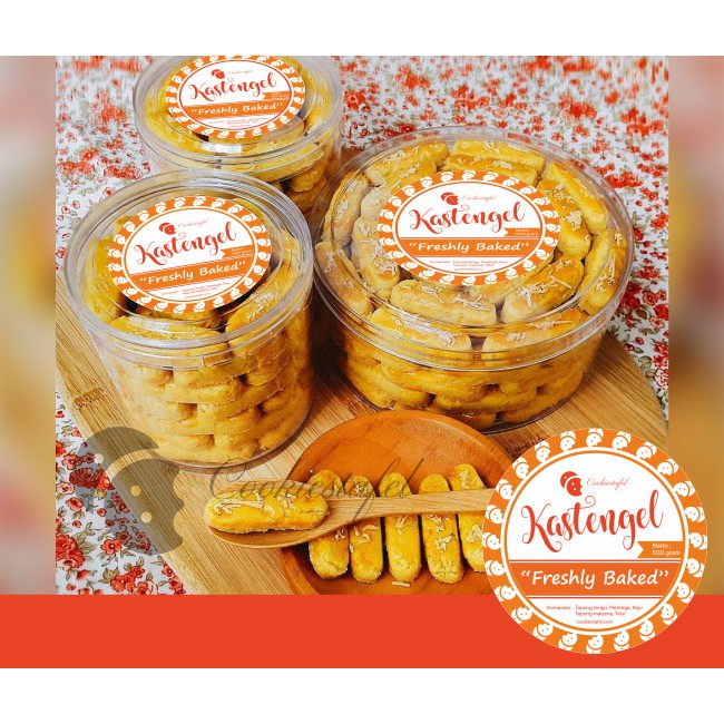 Jual Stiker Makanan LABEL STIKER KUE Stiker Catering Stiker Snack ...