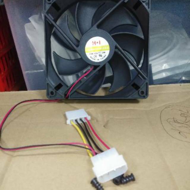 Jual Fan Casing 12Cm Hitam / CPU Cooler 12Cm Hitam | Shopee Indonesia