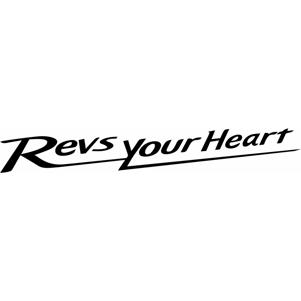 Jual Stiker cutting tulisan logo revs your heart, logo revs your heart ...
