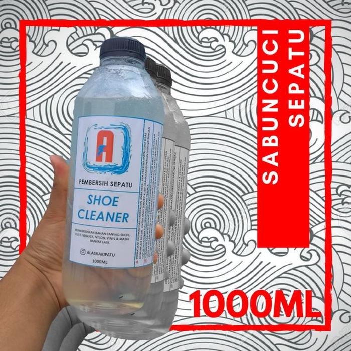 Jual shoecleaner pembersih sepatu 1 liter | Shopee Indonesia