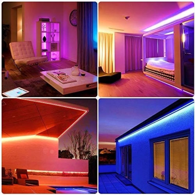Jual Lampu LED Strip Gaming Kamar Tidur Aesthetic Lamp Lighting Hias ...