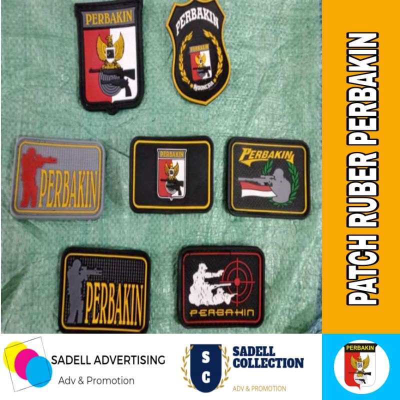 Jual Logo Karet Perbakin Patch Ruber Velcro Perbakin | Shopee Indonesia