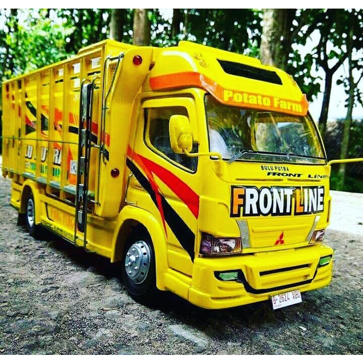 Jual ASLI COD TRUK MINIATUR TRUK OLENG WARNA KUNING BOSS KECIL | Shopee Indonesia