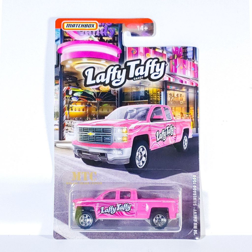 Jual Matchbox 14 MB Chevy Silverado 1500 Laffy Taffy Candy Series ...