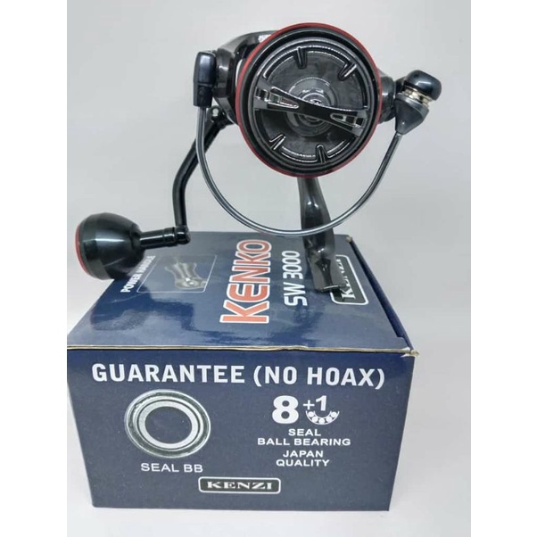 Jual Reel Kenzi Kenko 3000 carbon body | Shopee Indonesia