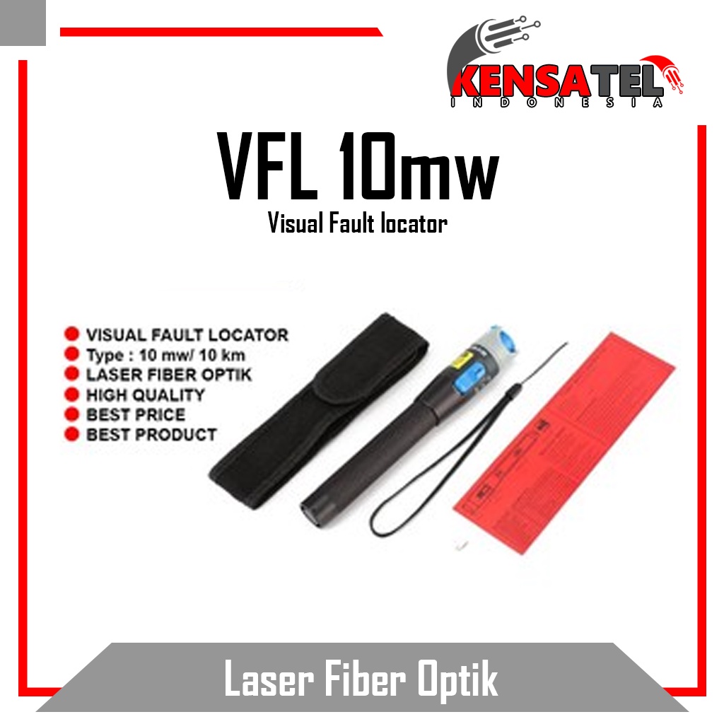 Jual visual fault locator 10mw/laser fiber optik 10km | Shopee Indonesia