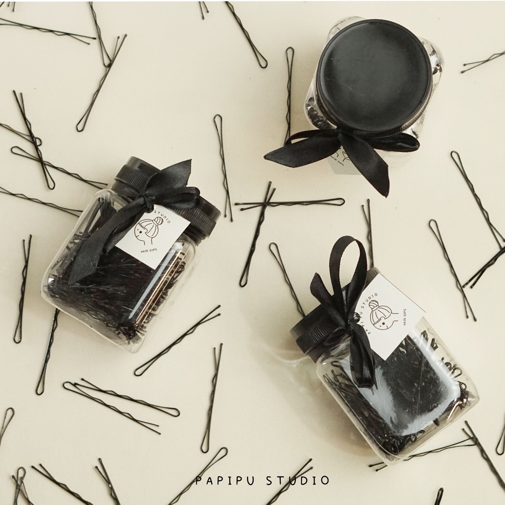 Jual Papipu studio - Jepit lidi hair grip isi 100 pcs 5cm | Shopee ...