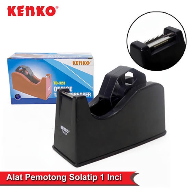 Jual Dispenser Selotip / Tape Dispenser Kenko 1” TD-323 | Shopee Indonesia
