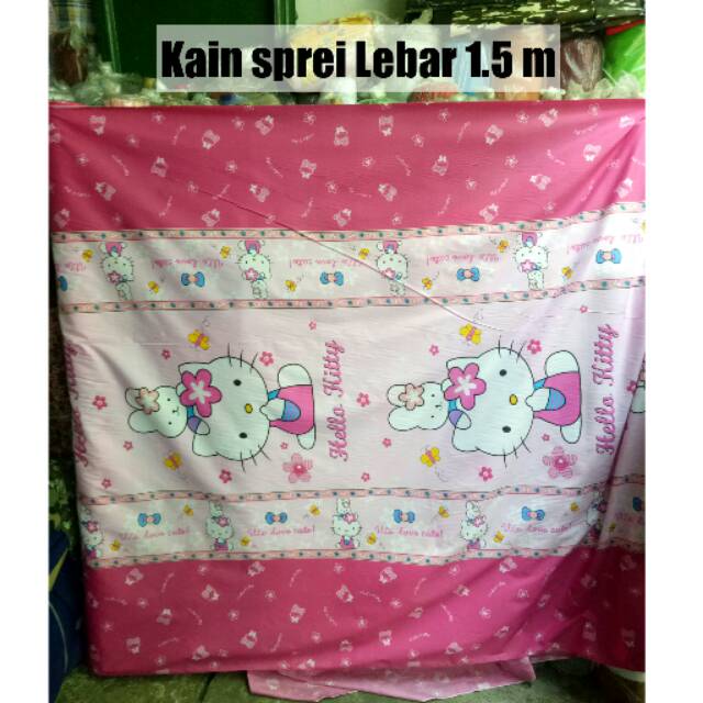 Jual Kain motif hello kitty lucu | Shopee Indonesia