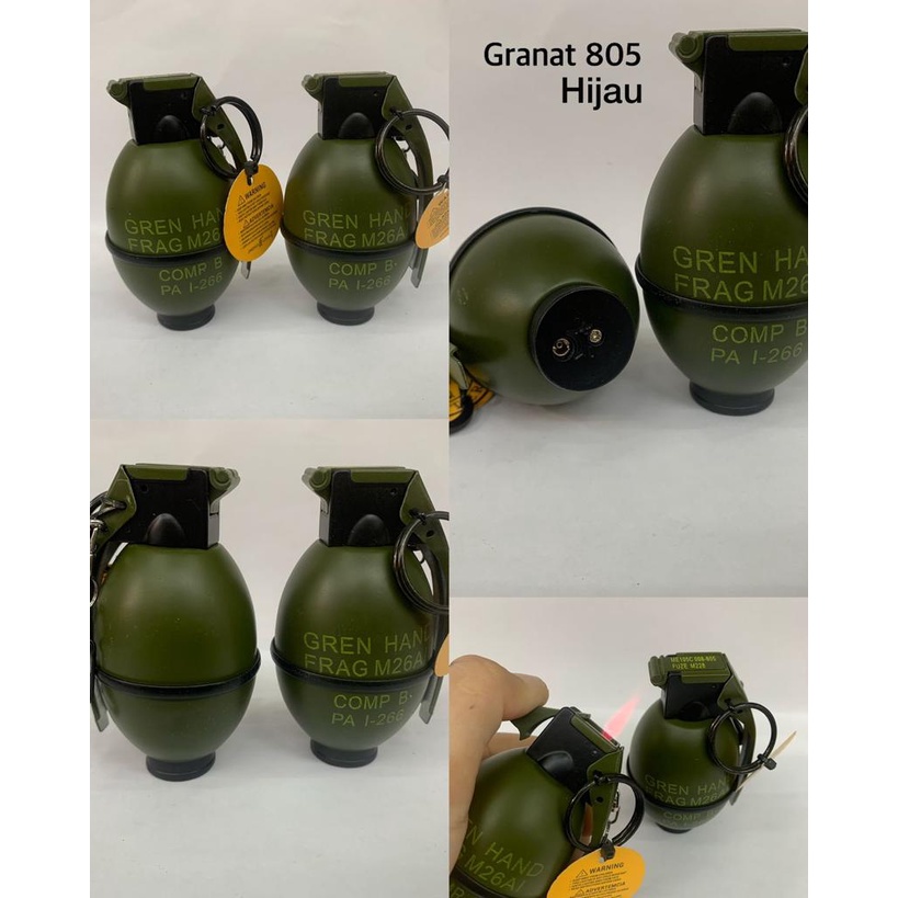 Jual Korek Api Model Granat Hijau 805 | Shopee Indonesia