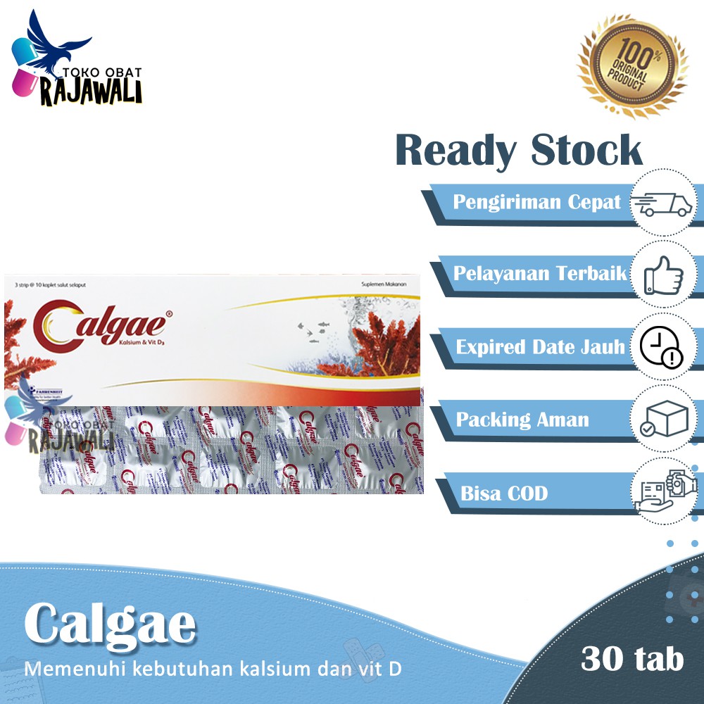 Jual Calgae vitamin d3 untuk tulang | Shopee Indonesia