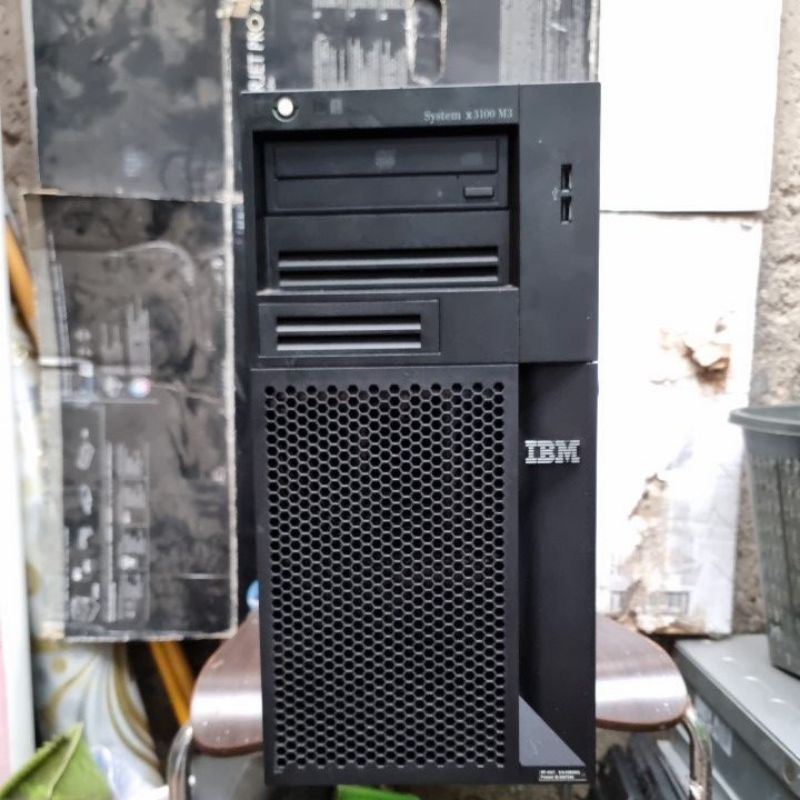 Jual IBM SYSTEM X3100 M3 XEON X3-430/RAM 4GB/HDD 500GB/3 LAN CARD/DVD ...
